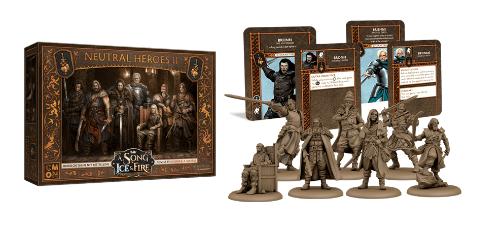 A Song of Ice and Fire : Neutral Heroes – Board Game Madness